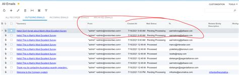 Processing Emails Wrong Email Going Out Pending · Issue 83 · Acumatica Acumatica Surveys · Github