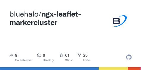 Github Bluehalongx Leaflet Markercluster