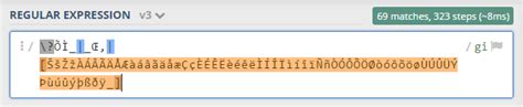 Javascript Using Regex To Replace Strange Characters Code Review