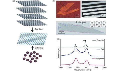 A Schematic Diagram Of The Graphene Synthesis Process From The Bottom Download Scientific