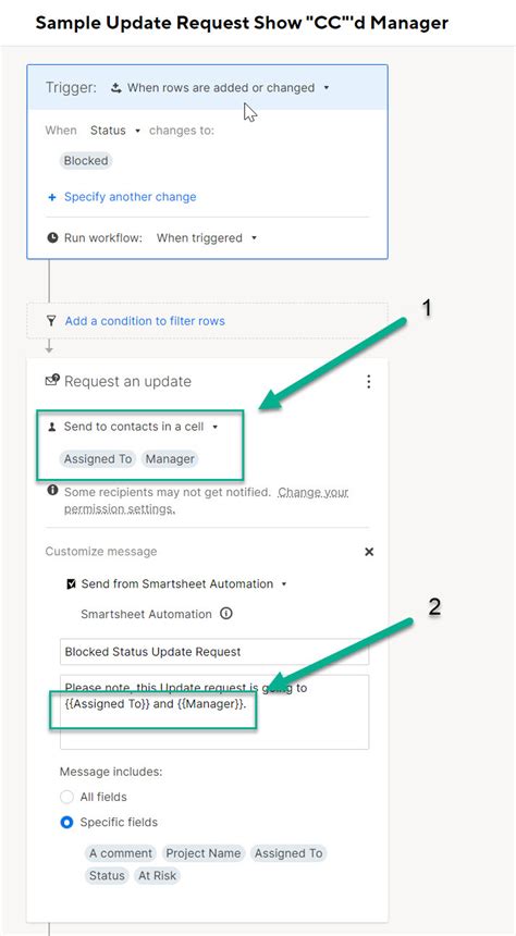 Automated Email With A Cc — Smartsheet Community