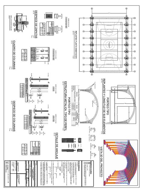 Verif Plano Estructural Tinglado Charcas Pdf