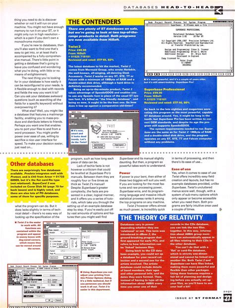 ST Format Issue 67 February 1995 Atari Magazine Scans Pdf