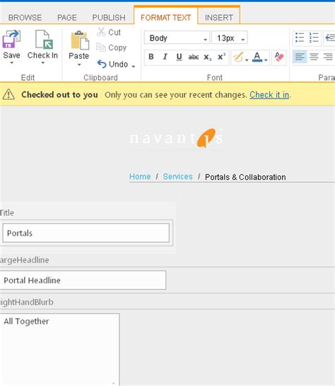 Sharepoint Creating A Custom Page Layout In SharePoint