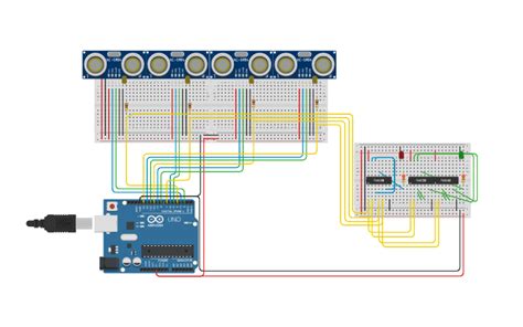 Circuit Design Hc Sr04 Tinkercad