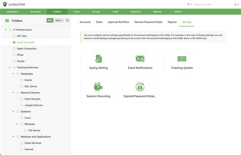 How To Configure Automate Periodic Remote Password Resets For Folders