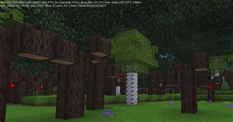 misplaced leaves with visual scale 1 · issue 12536 · minetest