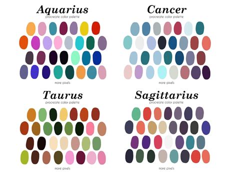 Ultimate Procreate Mega Color Palette Bundle Png 200 Palettes 6000 Colors Ipad Color Swatches