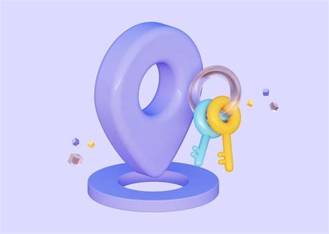 Premium Photo Purple Direction Indicator Of Gps Navigation And Location Movement 3d Rendering