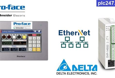 Delta Hmi And Plc Delta Dvp12se Ethernet Communication Tutorial