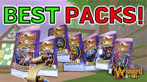 Wizard101 Top 8 Best Packs To Buy Youtube