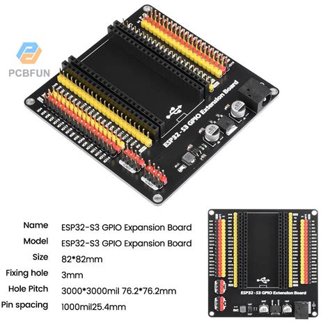 Pcbfun Esp32 S3 Gpio Iot Development Board Expansion Board Esp32