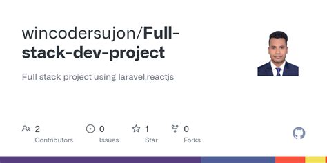 Github Wincodersujonfull Stack Dev Project Full Stack Project Using