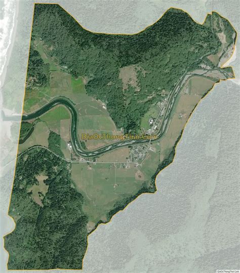 Map Of Orick Cdp Thong Thai Real