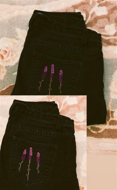Pin On Diy In 2024 Embroidered Jeans Outfit Embroidered Clothes