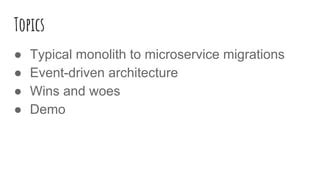 Reactive Microservice Architecture Ppt
