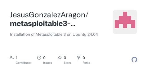 GitHub JesusGonzalezAragon Metasploitable Installation Installation Of Metasploitable On