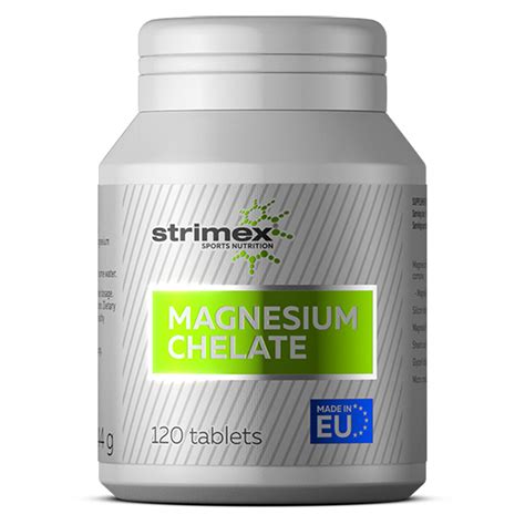 Magnesium Chelate 200mg от Strimex (120 капс) Магний хелат — Axilles.by