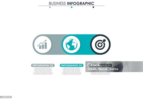 비즈니스 데이터입니다 프로세스 차트입니다 그래프 3 단계 옵션 부품 또는 프로세스 다이어그램의 추상 요소 프레 젠 테이 션에 대 한 벡터 비즈니스 템플릿입니다