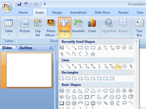 How To Draw A Curved Line On Your PowerPoint Slide Dummies