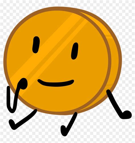 Coiny Sitting Bfb Bfb Pin And Coiny Free Transparent PNG Clipart Images Download