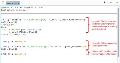 Debugging Spyder Debugger Freezes On Second Restart Of Code Stack Overflow