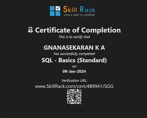 gnana sekaran k a on linkedin skillrack certificate coding