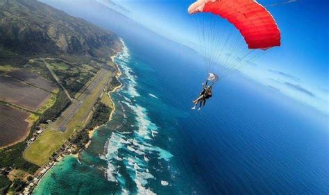 하와이 노스쇼어 스카이 다이빙