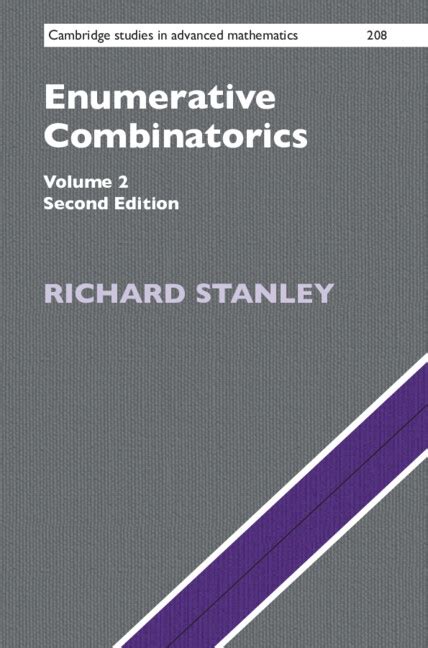 Enumerative Combinatorics Volume 2 Cambridge University Press And Assessment