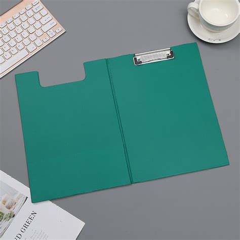 Clipboard Long With Cover Leather For Office Foldable Clip Board Folder