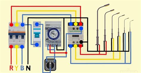 On Vidio Street Light Digital Timer Connection SRA Electrical Electrical And Electronics