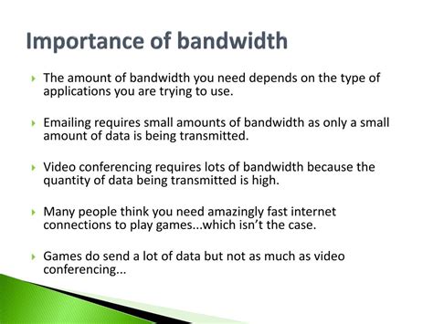 Ppt Bandwidth Powerpoint Presentation Free Download Id2570070