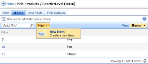 Code On Time Development Project Designer Items