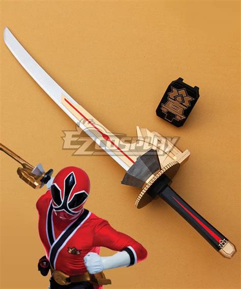 Power Rangers Samurai Red Samurai Ranger Cosplay Costume