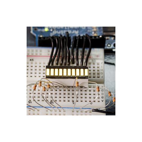 10 Segment Led Bar Graph Yellow