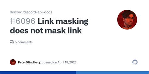 Link Masking Does Not Mask Link · Issue 6096 · Discorddiscord Api