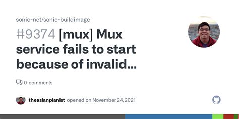 Mux Mux Service Fails To Start Because Of Invalid Service File And Non Executable File · Issue