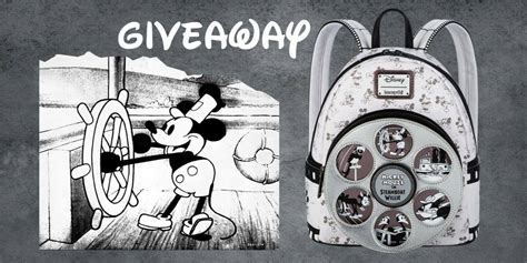 Win A Mickey Mouse Steamboat Willie Loungefly Bag