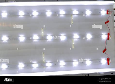Installing Led Light Strips As A Backlight For A Tv Television Device