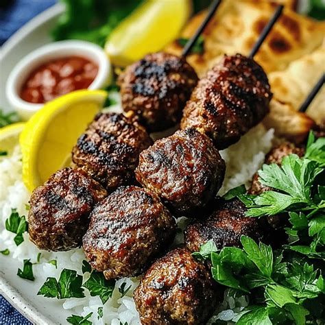 Irresistible Egyptian Kofta Kebab A Delicious Grilled Delight