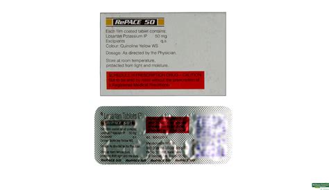Buy Repace 50mg 10 Tablets Online At Best Prices Wellness Forever