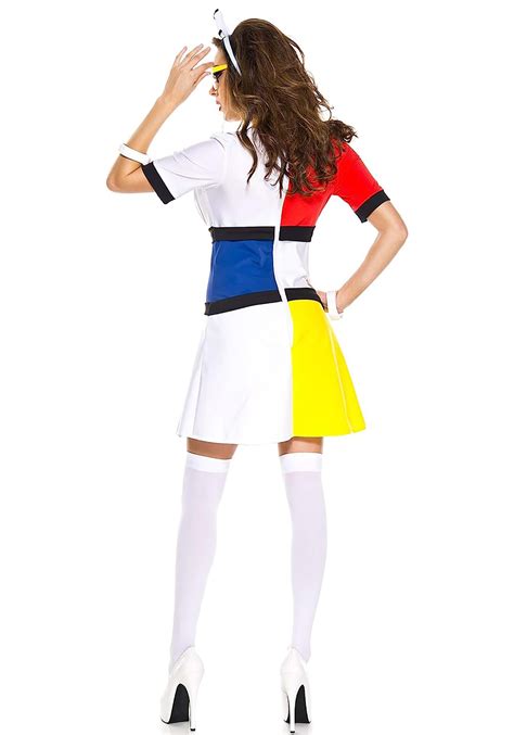 Womens Sexy 60s Mod Muse Costume Dress Sexy Retro Costumes