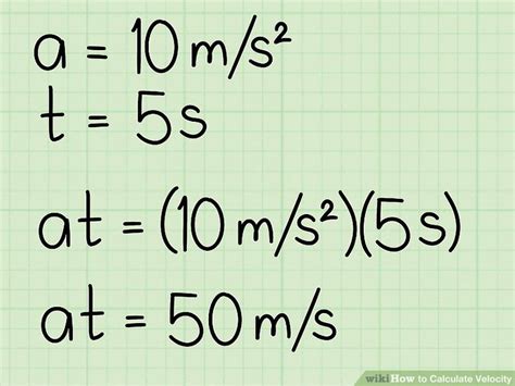 Ways To Calculate Velocity WikiHow
