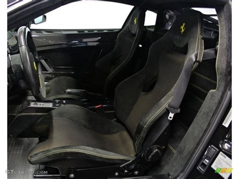 Black Interior 2008 Ferrari F430 Scuderia Coupe Photo 73378075