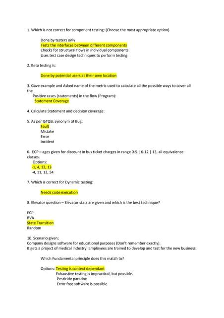 Sep 07 Istqb Paper Pdf