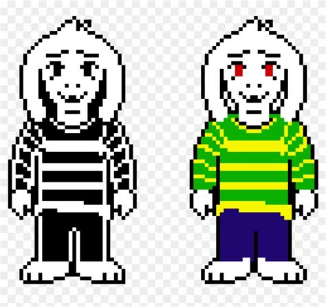 Pixel Art Undertale Asriel