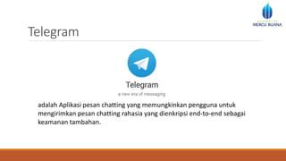 Teknologi Kriptografi Software Telegram Dan Whatsapp Pptx