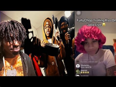Fullychop With Jada On Live Trolling Her Cousin Lil Ksoo Youtube