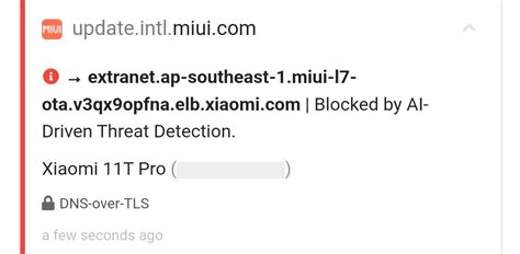 Ai Driven Threat Detection Seems To Block Miui Ota R Nextdns