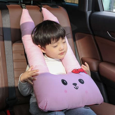 หมอนสำหรับนอนในรถหมอนสำหรับเด็กหมอนรองหลังเข็มขัดนิรภัยเบาะรองนั่งเบาะรองนั่งในรถยนต์อุปกรณ์